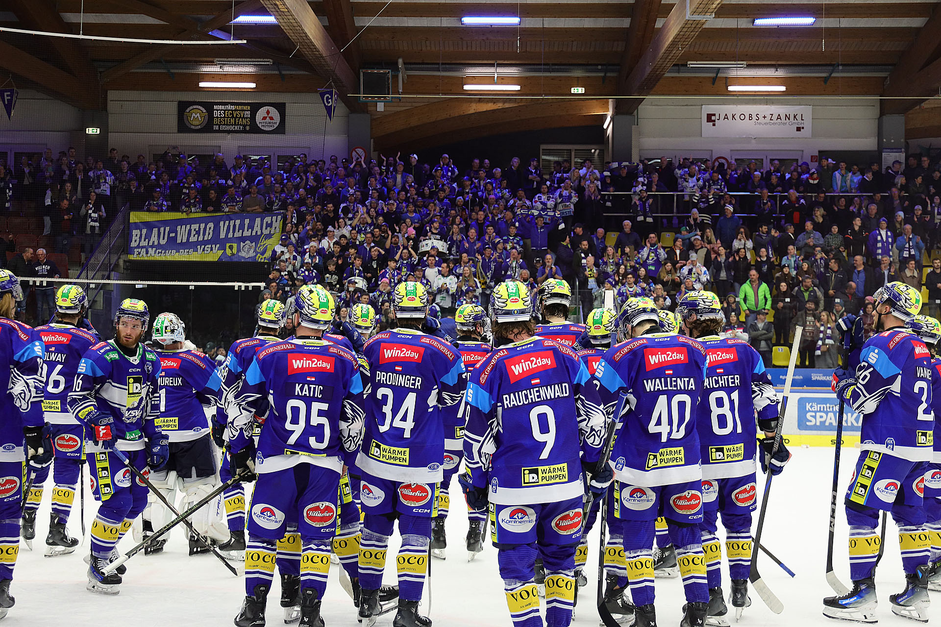 Saison vorbei: Blau-Weiß verliert Spiel 6 mit 2:4! - EC iDM Wärmepumpen VSV